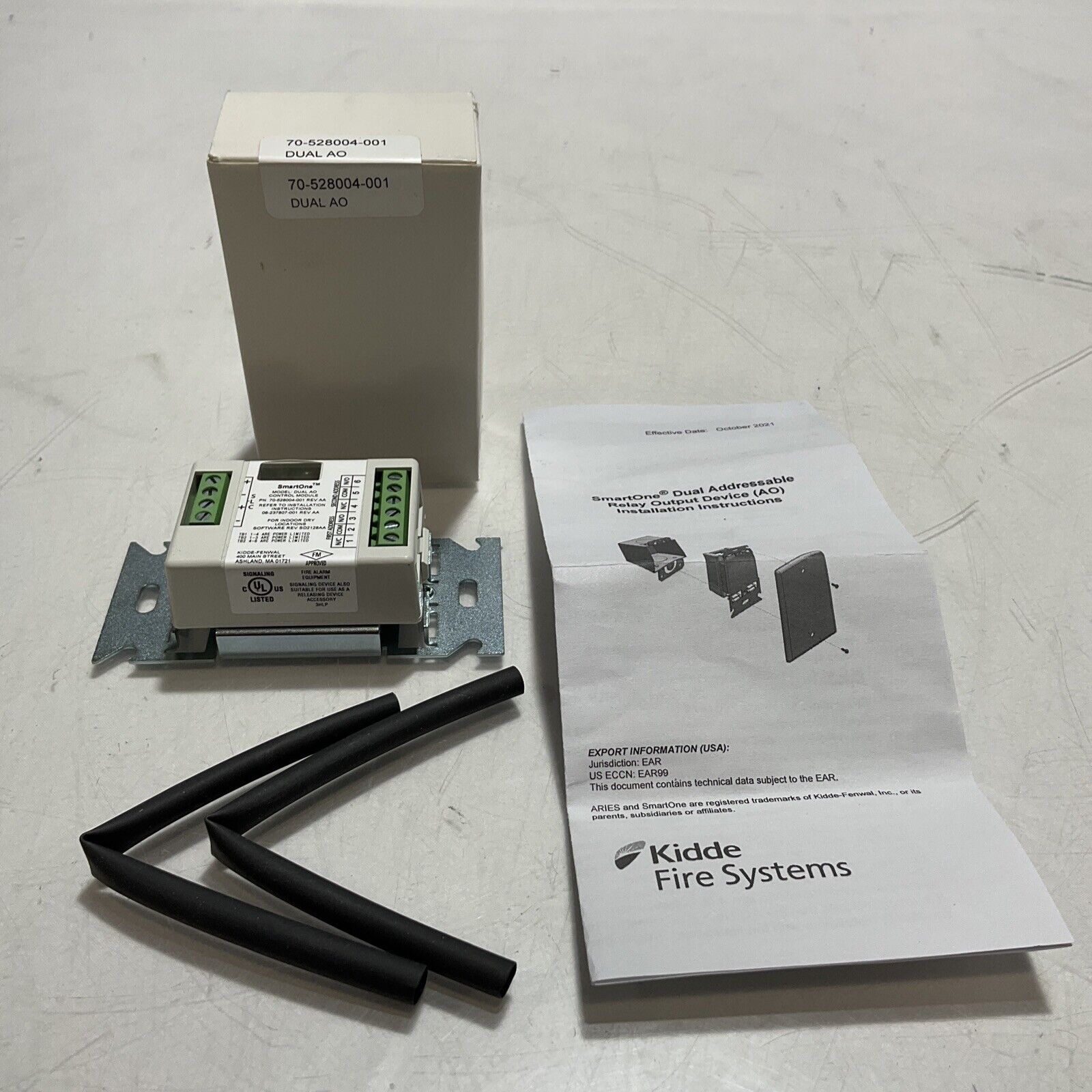 KIDDE FIRE SYSTEM 70-528004-001 DUAL ADDRESSABLE RELAY OUTPUT DEVICE F – Industrial Garage Sales