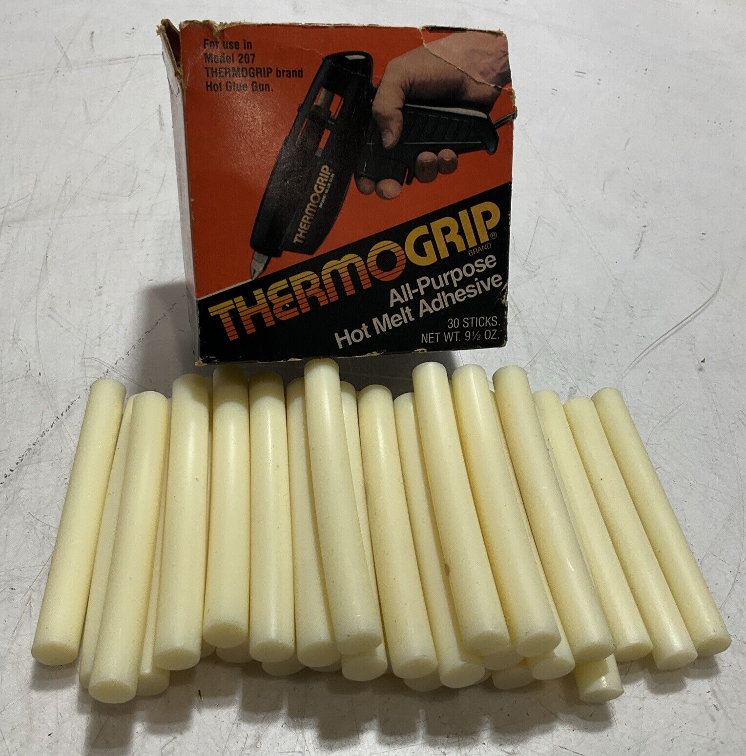 THERMOGRIP MODEL 207 ALL PURPOSE HOT MELT ADHESIVE QTY 30 U3S Industrial Garage Sales