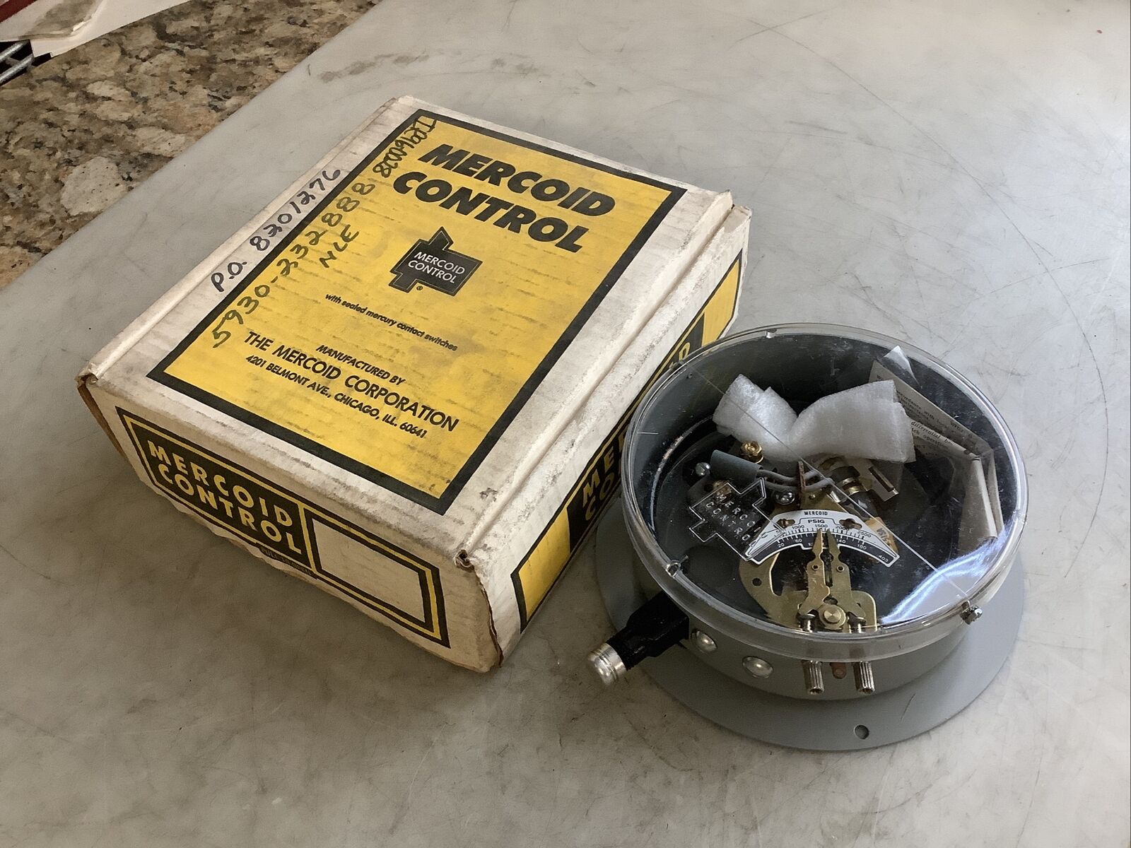 MERCOID CONTROL DA23-2 PRESSURE SWITCH RANGE 13S 373 – Industrial ...