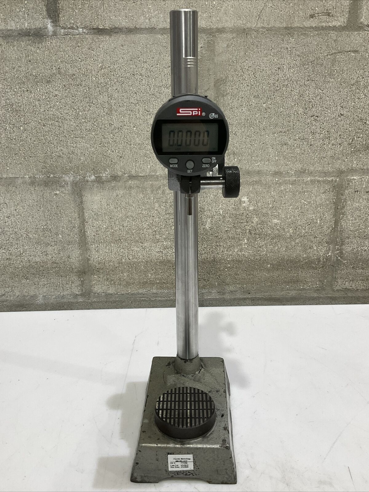 SPI DG-002 DELUXE DIAL INDICATOR GAGE ASSEMBLY S8M – Industrial Garage ...