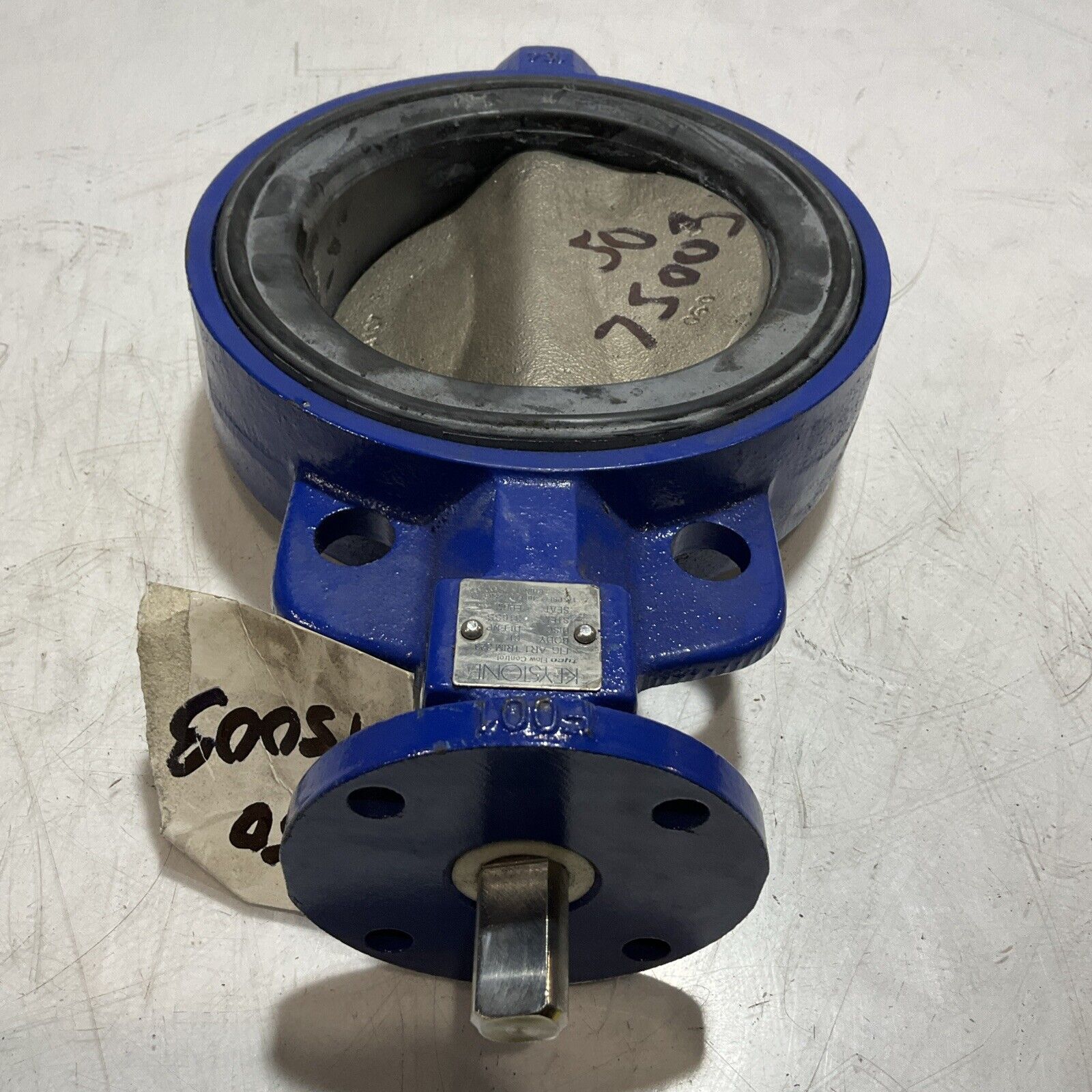 KEYSTONE TYCO F001 FLOW CONTROL BUTTERFLY VALVE N3M – Industrial Garage ...