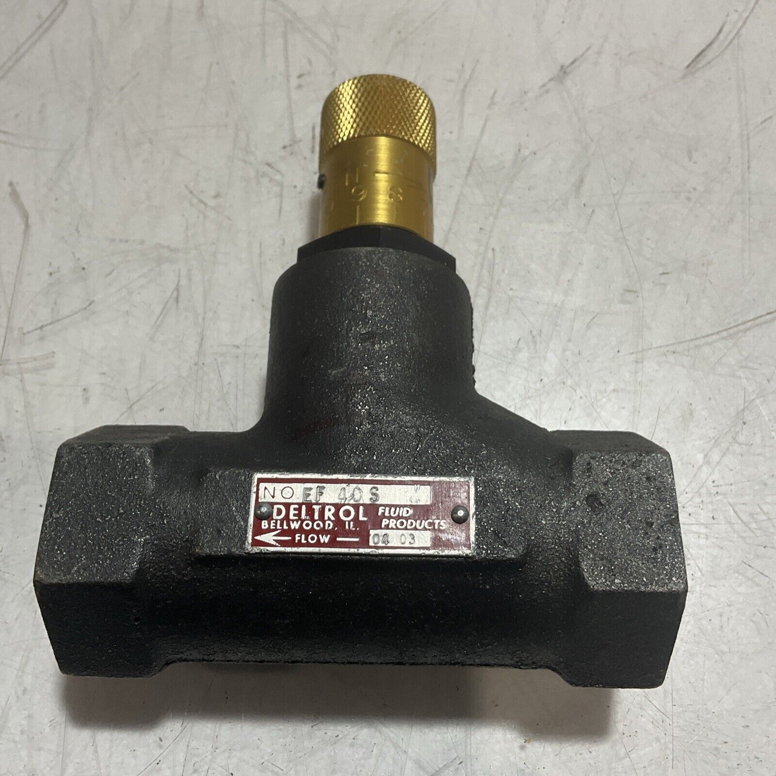 DELTROL EF40S HYDRAULIC VALVE CONTROL SYSTEM RM6 – Industrial Garage Sales