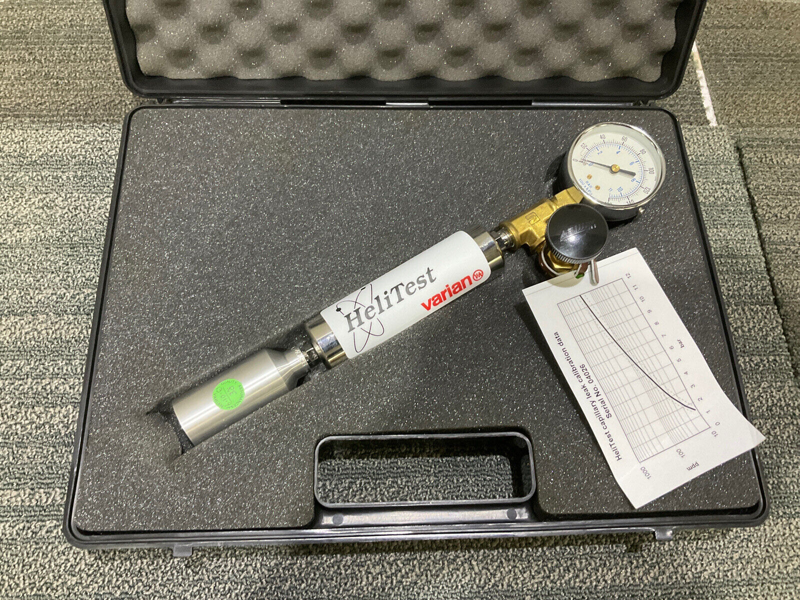 VARIAN 9693540 969-3540 HELITEST CAPILLARY LEAK 333 – Industrial Garage ...