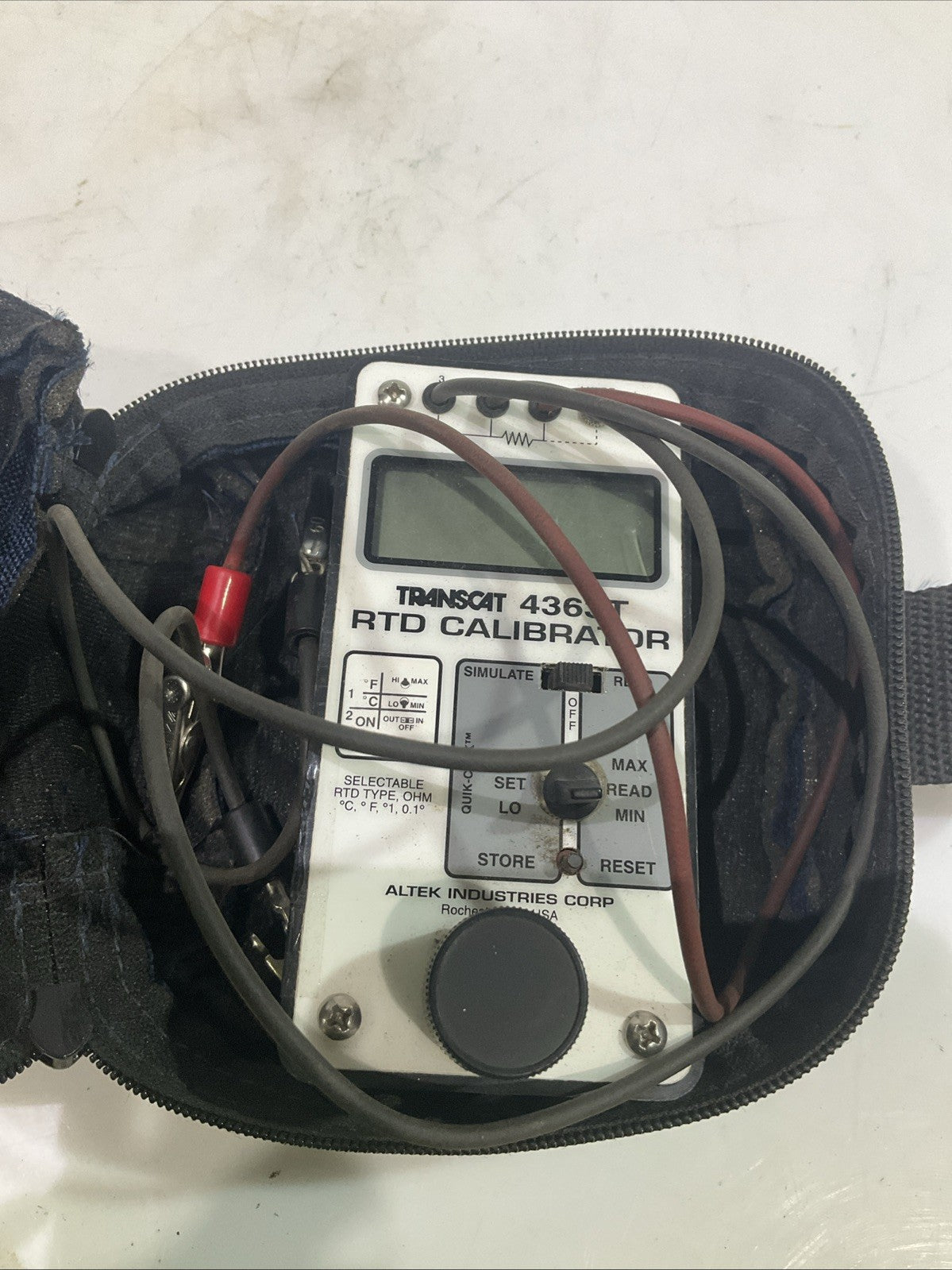 TRANSCAT / ALTEK 4363T RTD CALIBRATOR T2M – Industrial Garage Sales