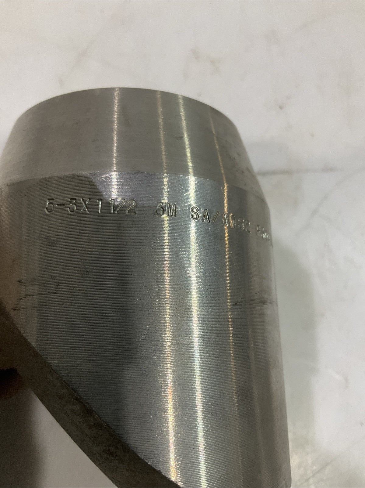 PENNUSA SA/A182F304/L 5-3X 1-1/2 FORGED SOCKET WELD FITTING TUBE LOT O ...