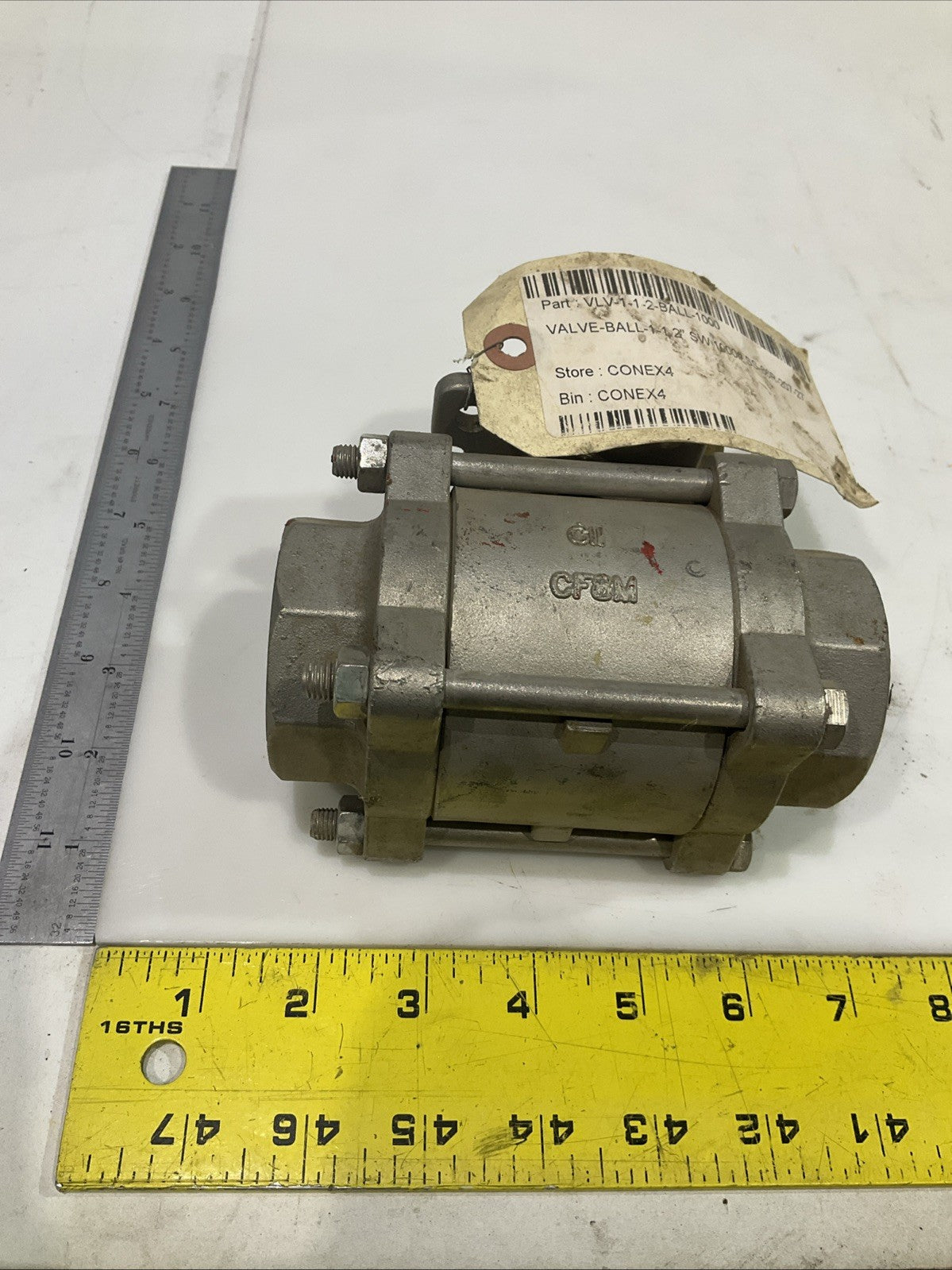 APOLLO 86R-207-01 BALL VALVE SOCKETWELD END 1-1/2 V2M – Industrial ...