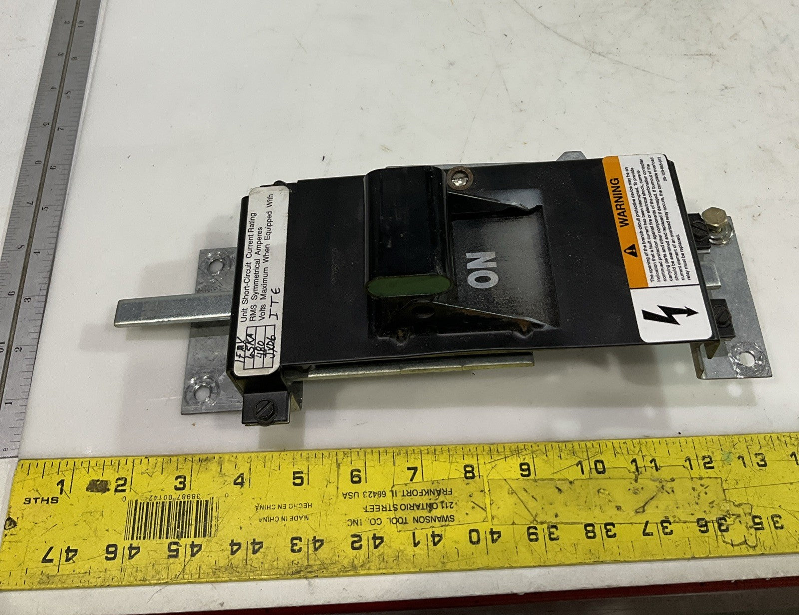 SIEMENS 25-135-017-547 MCC CIRCUIT BREAKER OPERATING HANDLE FRAME F2M ...