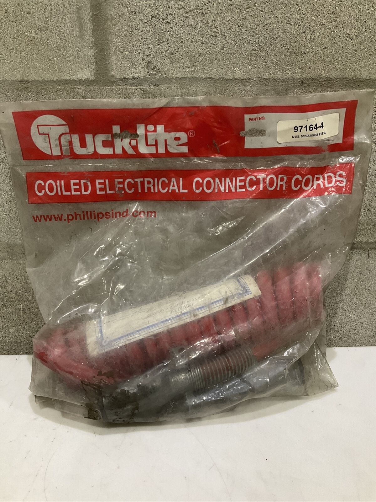 TRUCK-LITE 97164-4 COILED ELECTRICAL CONNECTOR CORDS 476 – Industrial ...