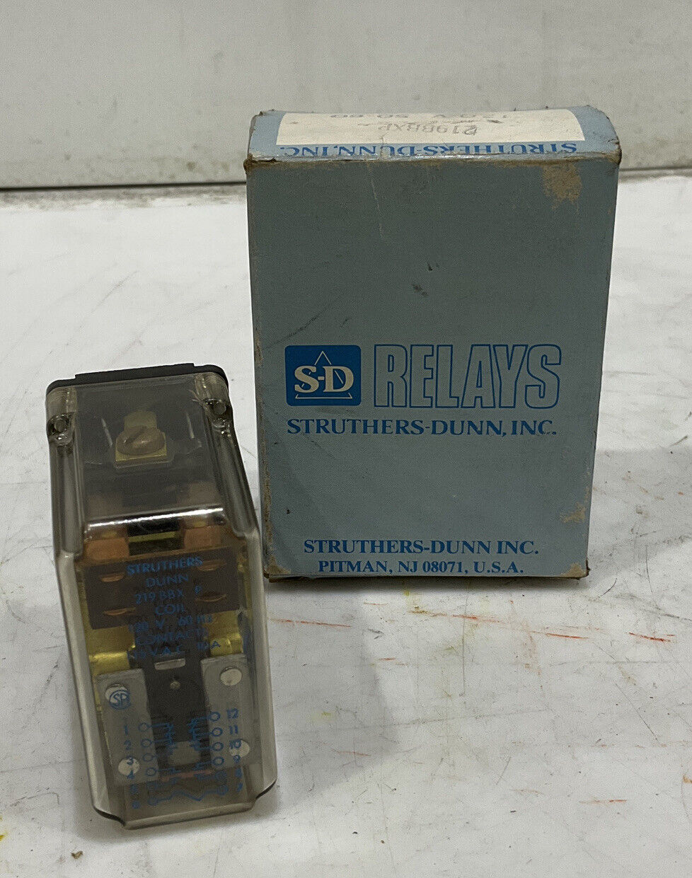 STRUTHERS-DUNN RELAYS 219BBXP 120V 50-60HZ RELAY 476 – Industrial ...