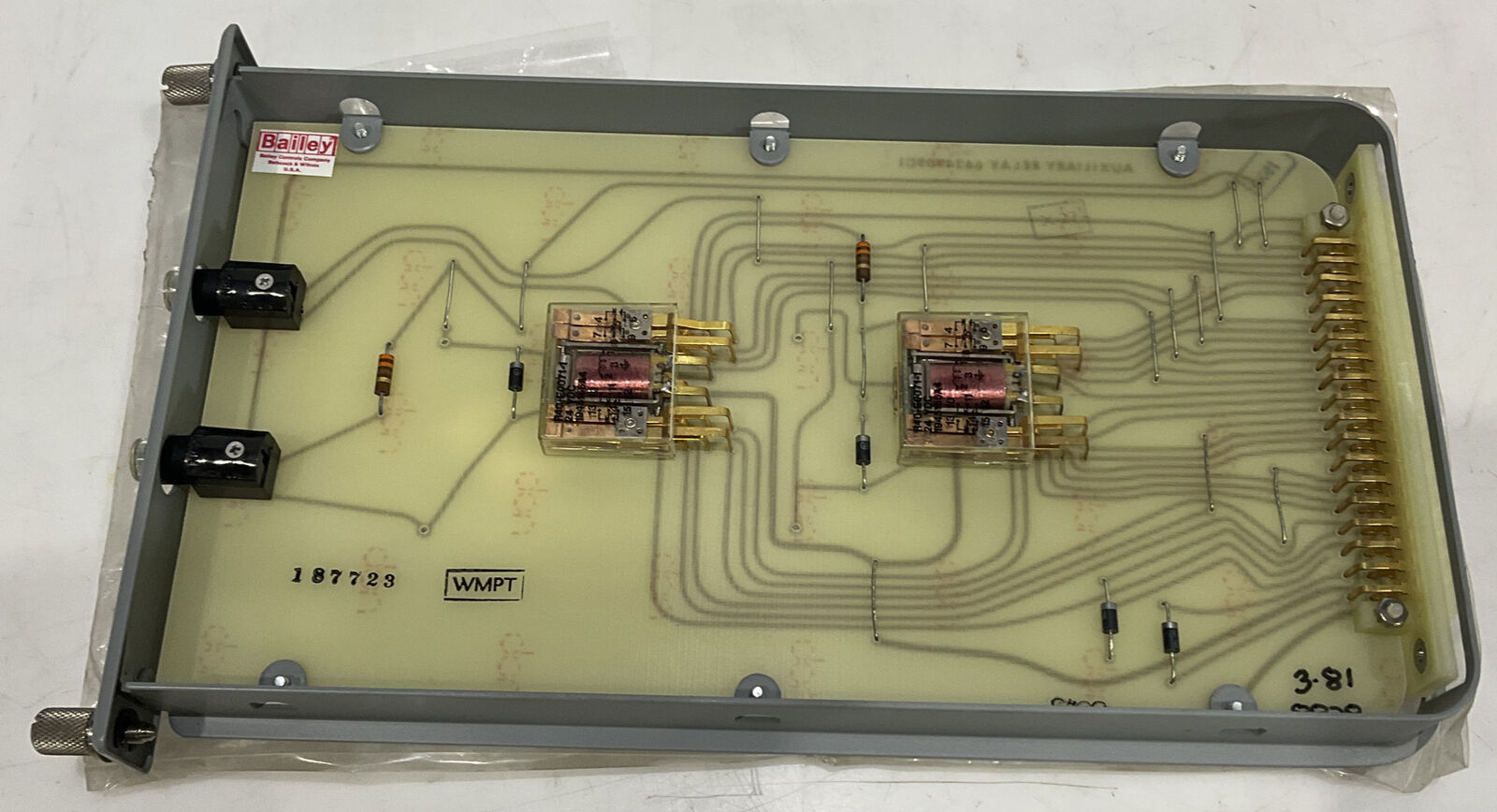 BAILEY 6624909C1 AUXILIARY RELAY 373 – Industrial Garage Sales