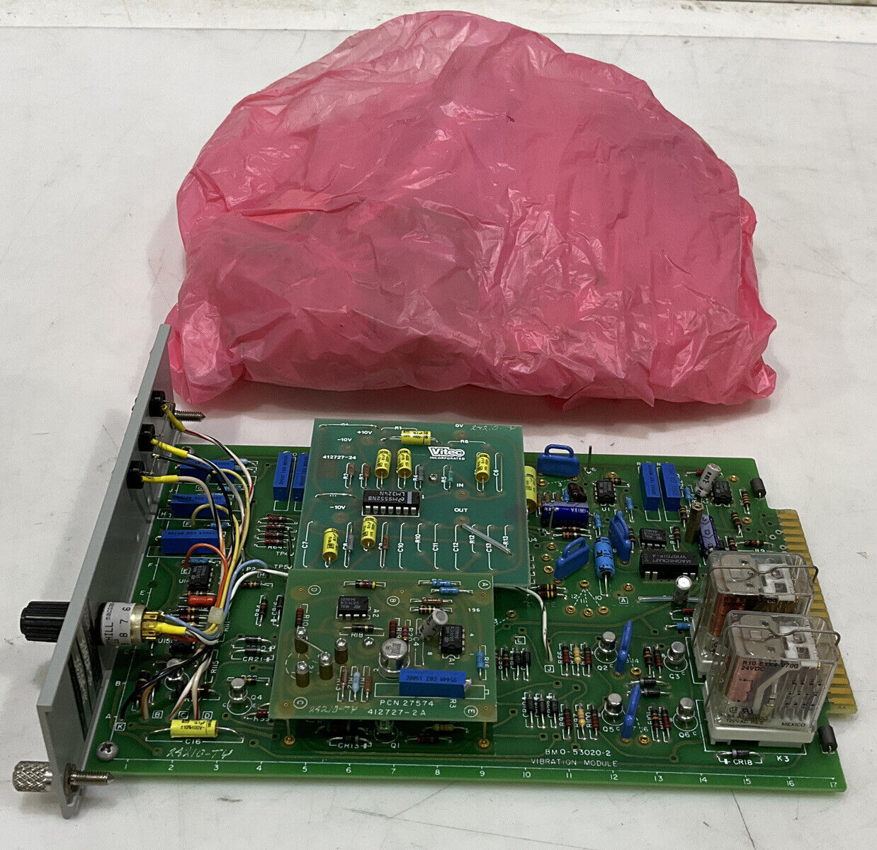 VITEC 53020-14 4-20MA 12 HZ VIBRATION MONITOR MODULE 373 – Industrial ...