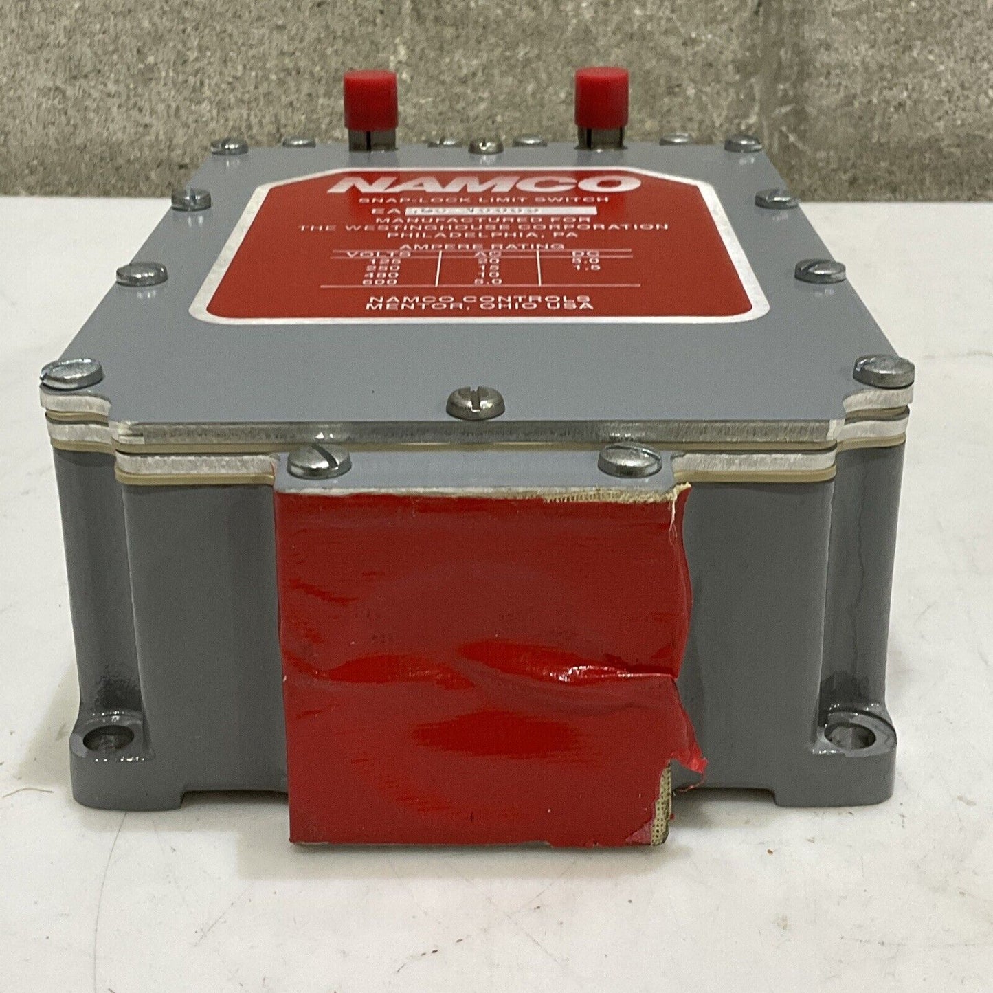NAMCO EA760-10000 SNAP-LOCK LIMIT SWITCH 373 – Industrial Garage Sales