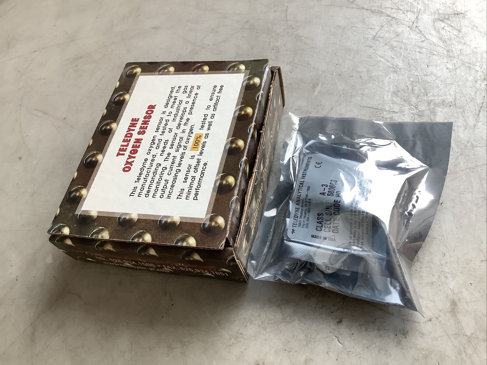 TELEDYNE A-3 MICRO FUEL CELL 373 – Industrial Garage Sales