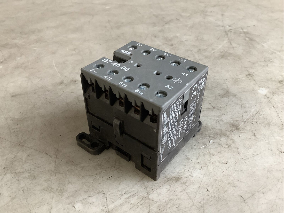ABB IEC/EN 60947-1 CONTACTOR 600VAC 16A 3 PHASE 3 POLE 476 – Industrial ...
