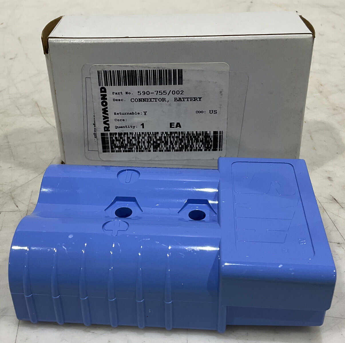 RAYMOND 590-755 SY350A BATTERY CONNECTOR 881 – Industrial Garage Sales