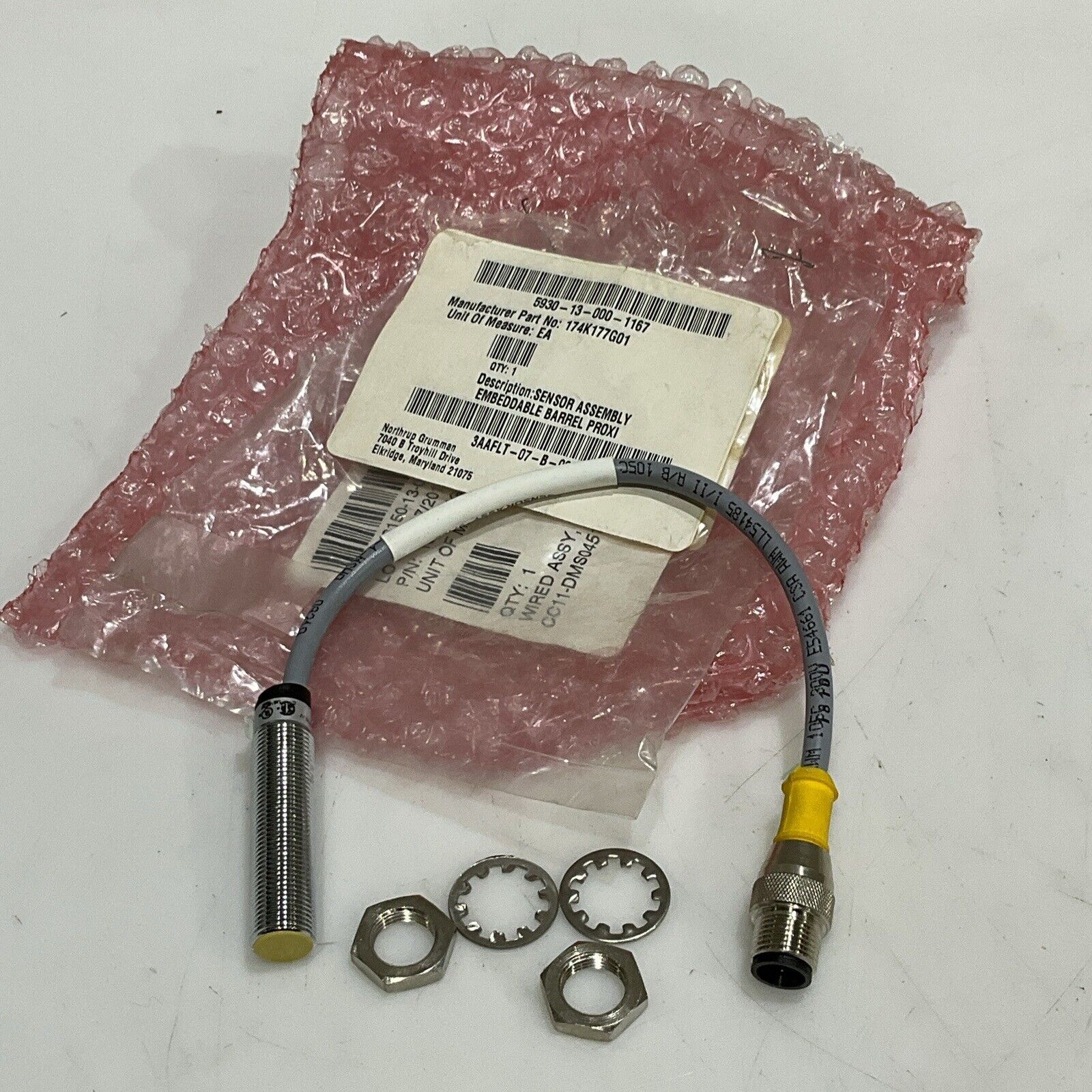 TURCK BI4-M12-AP6X EMBEDDABLE BARREL PROXIMITY SENSOR U3S – Industrial ...